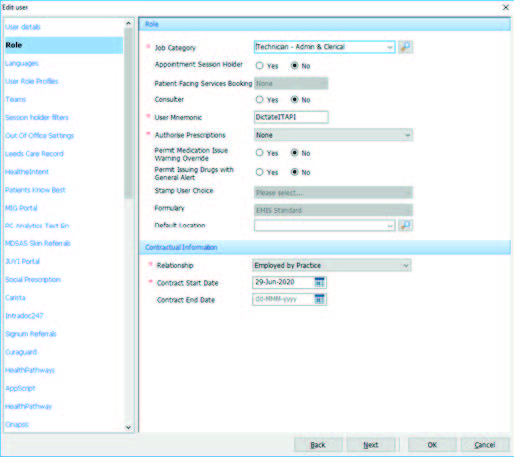 EMIS Configuration | Dictate-IT
