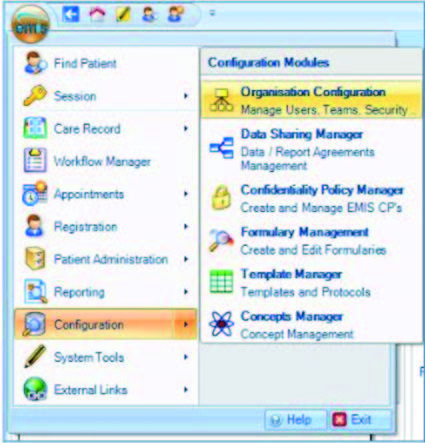EMIS Configuration | Dictate-IT